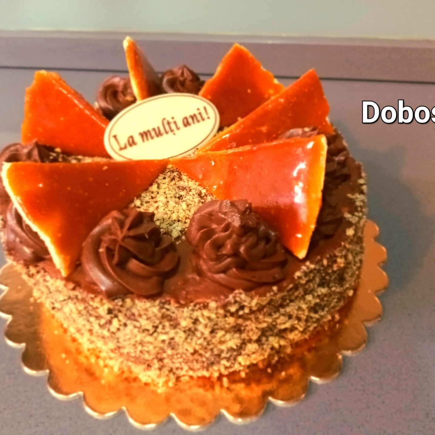 Tort dobos - Gramaj min. 1,5 kg - Precomanda 48 de ore – Sempre Sano ...